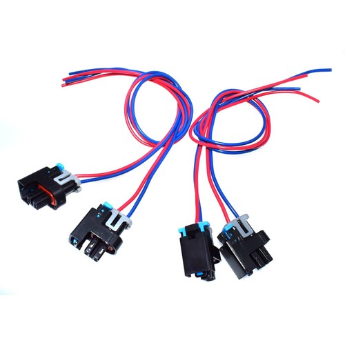 4pcs New Connector 2-way 2 pin for GM Saturn Fuel Injector 575356 ...