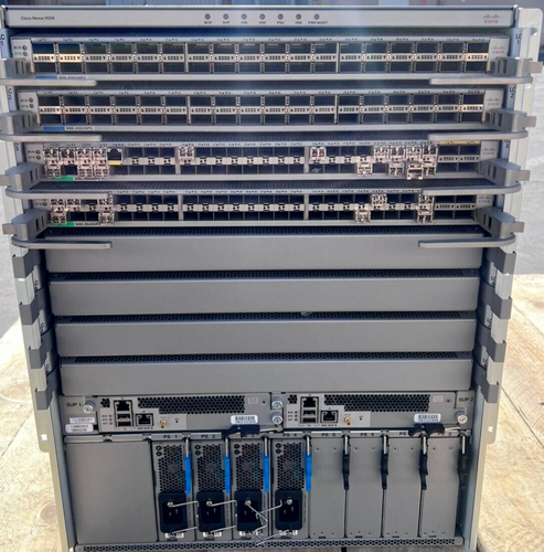 CISCO N9K-C9508 NEXUS 9500 W/ 2X N9K-X9636PQ Chassis Switch | eBay