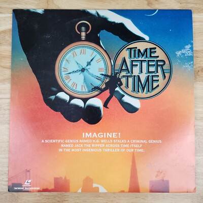 Time After Time Laserdisc LD Movie Widescreen Malcom McDowell Mary ...