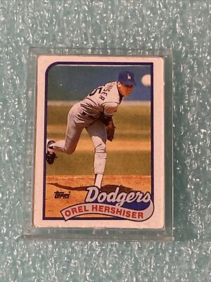 1989 Topps Double Headers Orel Hershiser | eBay
