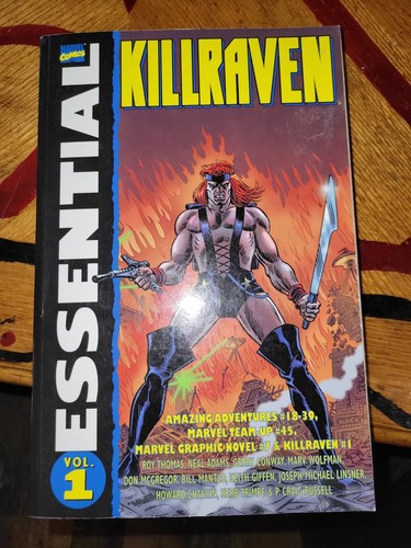 Marvel Essential Killraven Vol. 1 Amazing Adventures #18-39 Team-Up #45 ...
