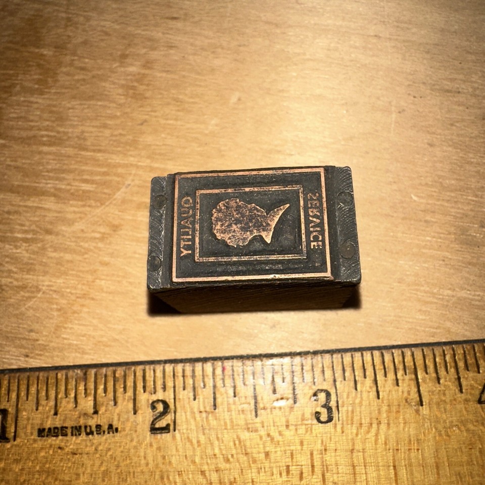 Printing Block ( Quality Service ) Copper Face Type Cut Block | eBay UK