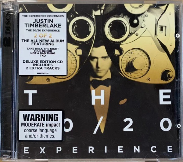 Justin Timberlake – The 20/20 Experience Double CD, Album, Deluxe ...