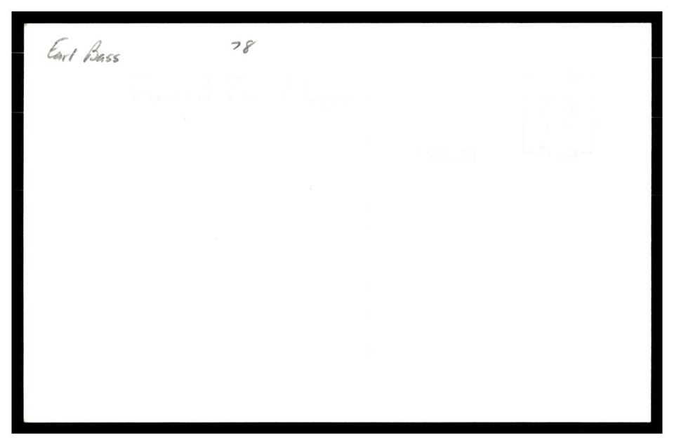 Earl Bass (1976) St. Louis Cardinals Vintage Baseball Postcard Rd4 | eBay