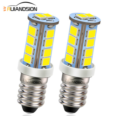 2PCS Screw 1447 E10 LED Bulb Flashlight Torch Light Bulb Lamp 6000K ...