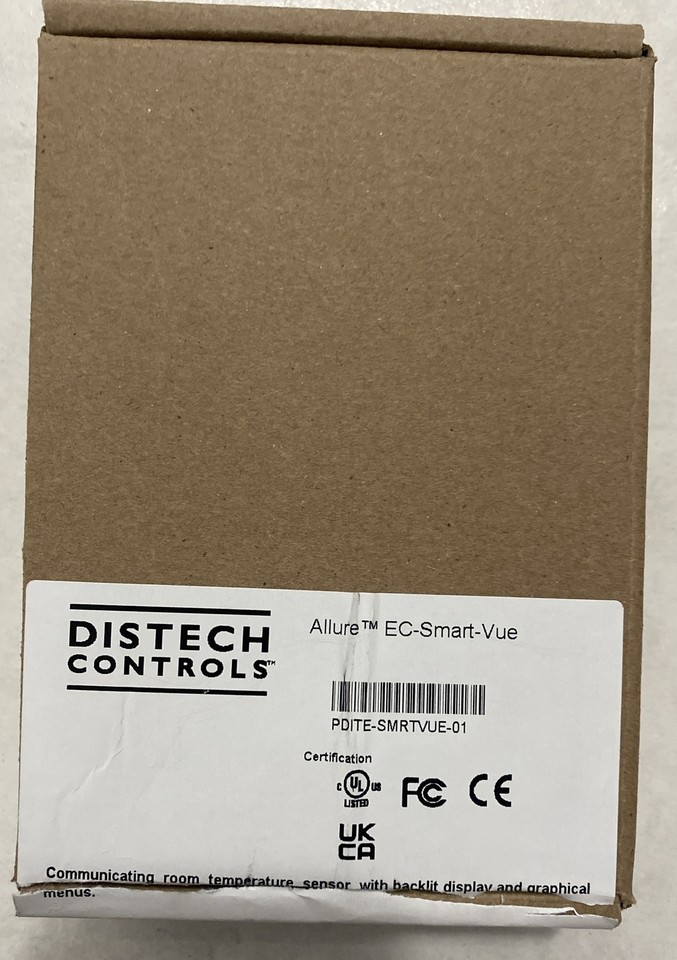 Distech Controls ECB-VAV HVAC AIR Controller CDIB-VAXX-IMP-10 W/Allure ...