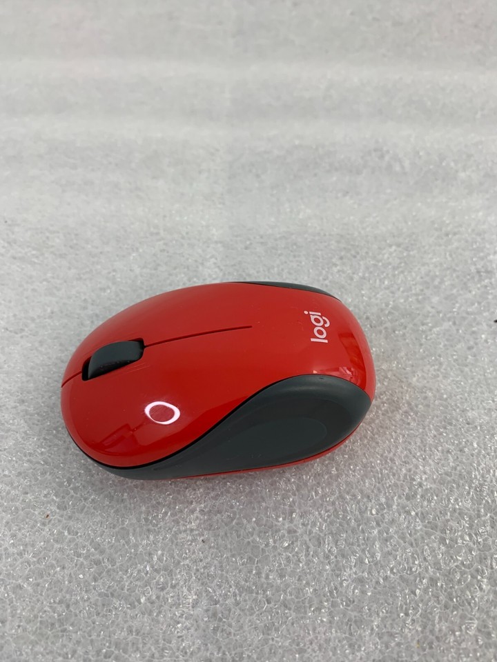 GENUINE Logi M187 Wireless Mini Mouse RED NO DONGLE FREE SHIPPING | eBay