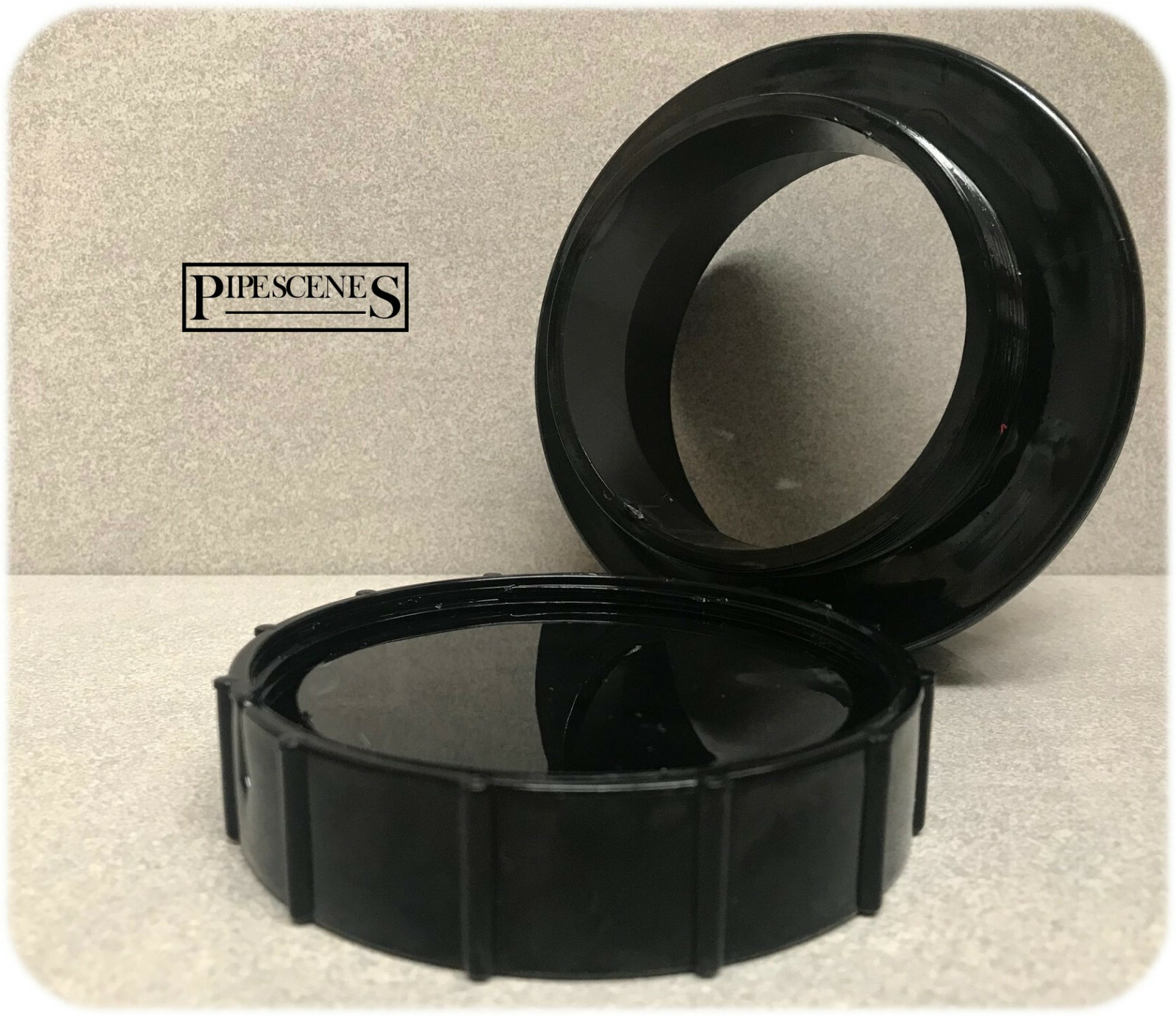 Floplast Black 110mm Screwed Access Cap for Soil & Vent Pipe SP292B ...