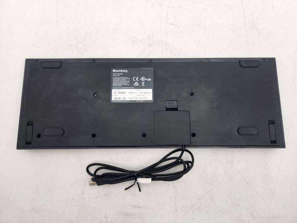 Bloomberg Professional Service Keyboard 5 US English Wired USB Tested ...