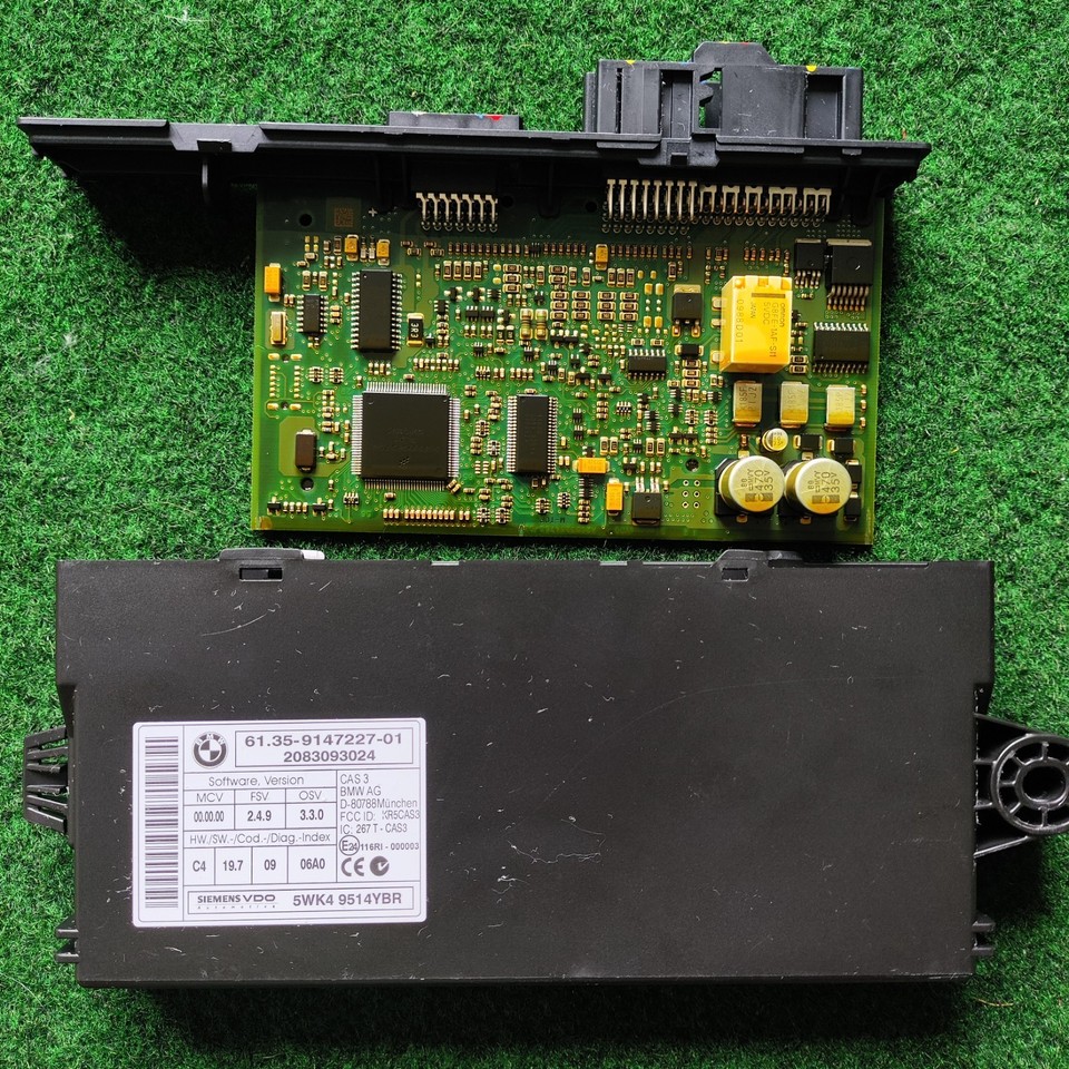 2009 BMW 328i E90 Key Ignition Set ECM CAS3 Engine Computer Module ECU ...