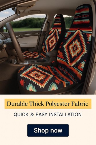 Aztec Car Seat Covers: Interior Upholstery Protection & Decorative ...
