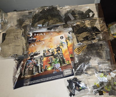Halo Mega Bloks: UNSC Firebase Building Set - Unbuilt - INCOMPLETE AS ...