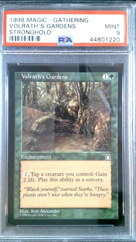 Volrath's gardens Stronghold Mint MTG PSA 9 BGS Magic the gathering | eBay