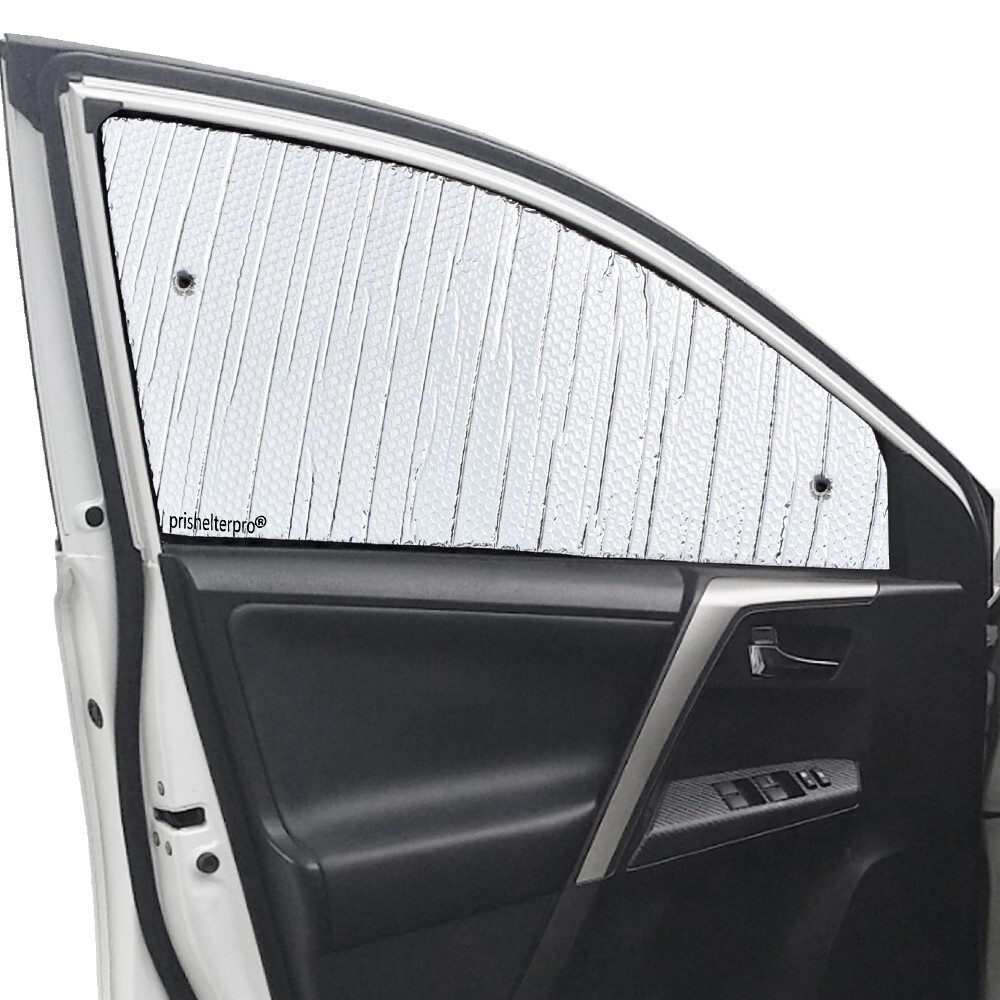 Fit For Toyota Highlander 2014-2019 Side Window Black Silver Privacy ...