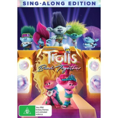 Trolls Band Together DVD | Sing-Along Edition | Region 4 NEW SEALED ...