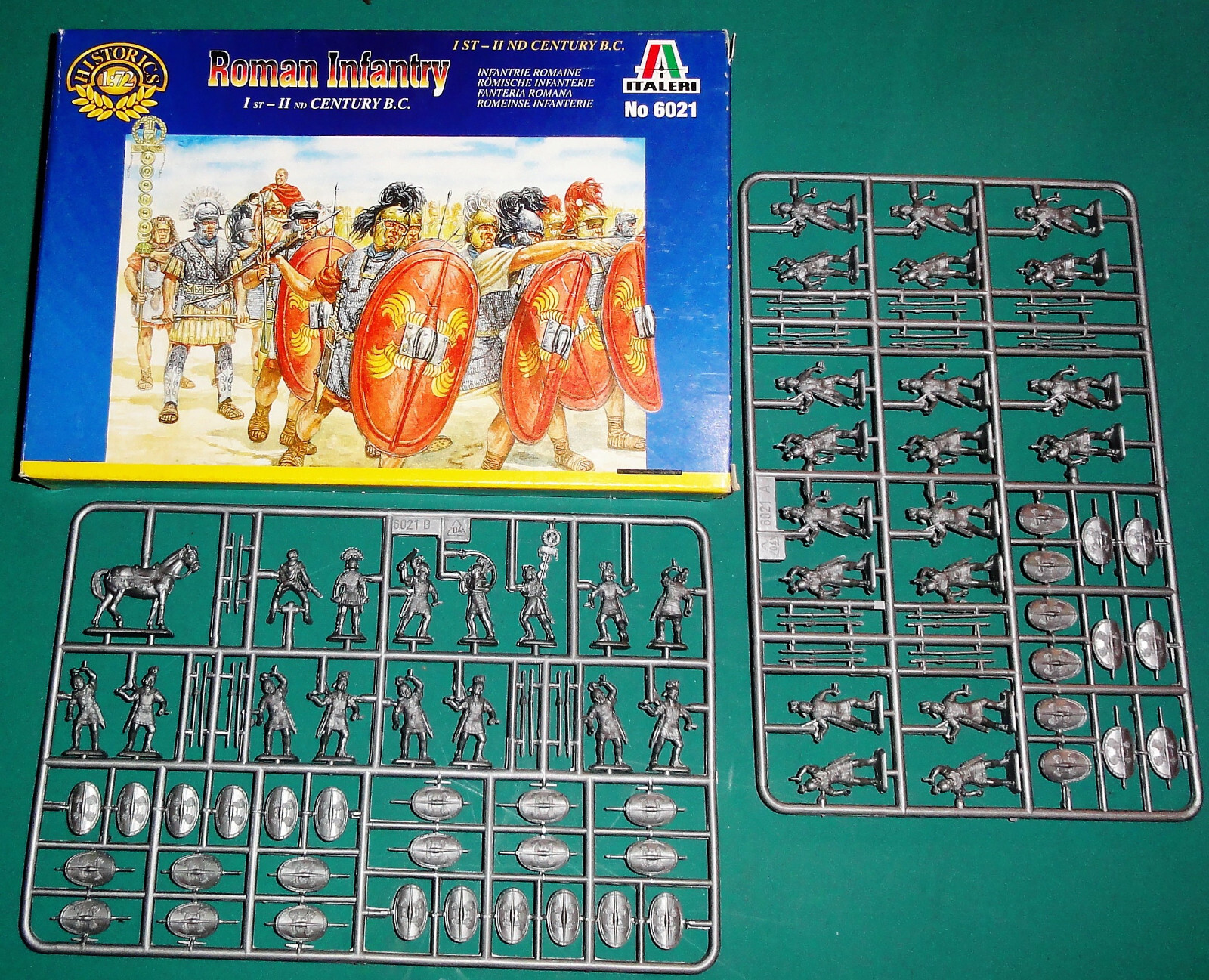 1 72 Italeri Roman Republican Infantry 6021 MIB | eBay