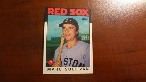 1986 TOPPS # 529 MARC SULLIVAN BASEBALL CARD | eBay