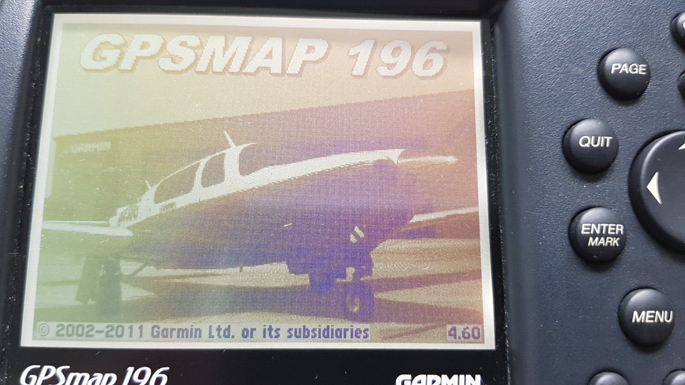 Garmin GPSMap 196 Aviation / Marine / Land GPS Very Good Condition 010 ...