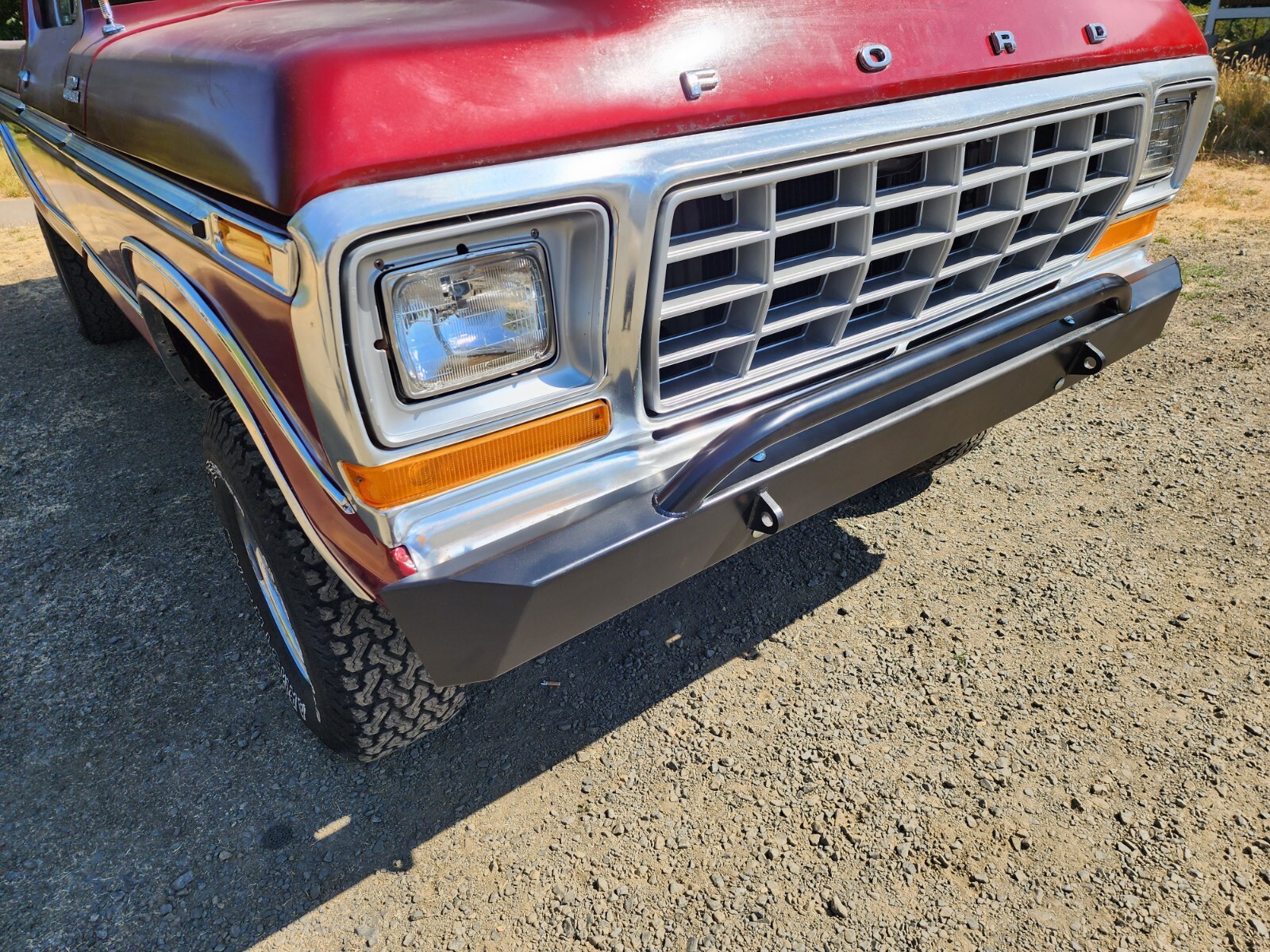 1964-1979 Ford F100 F150 F250 Front Steel Bumper RAW STEEL | eBay