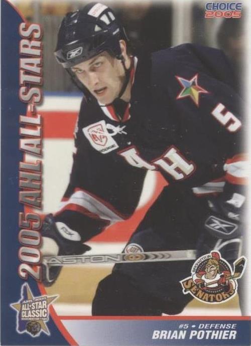 2004-05 Choice AHL All-Stars - Brian Pothier #36 for sale online | eBay