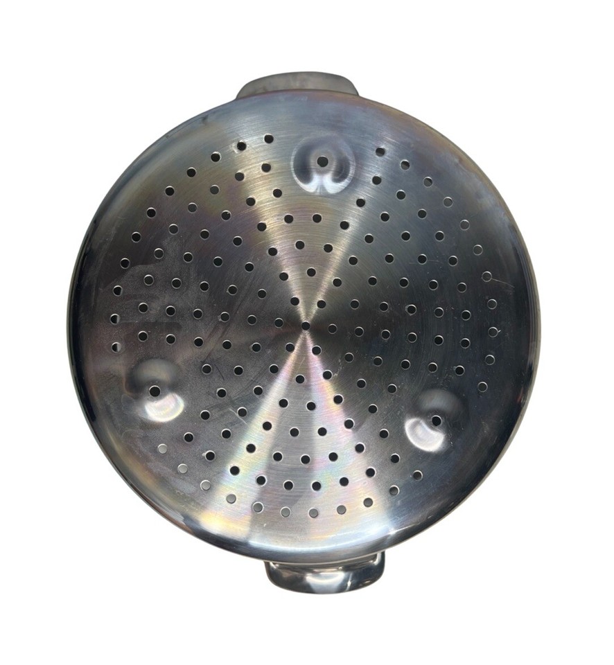 ALL CLAD Steamer Insert 10.5” Colander Strainer Stainless Steel ...