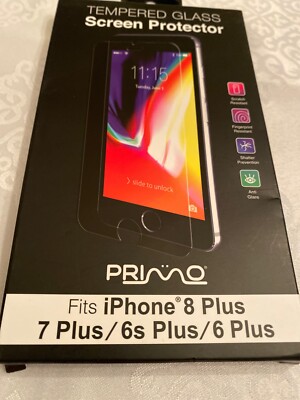 Primo iPhone 8 Plus/7/6s Plus/6 Plus Screen Protector Tempered | eBay