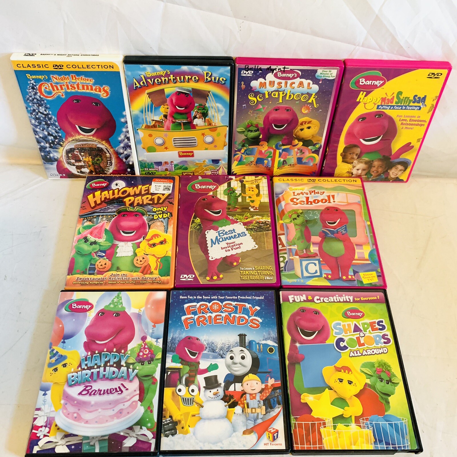 Barney Dvd Lot for sale | Only 2 left at -65%