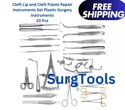 Plastic Surgery Instruments Cleft Lip and Cleft Palate Repair ...