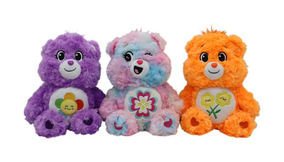 Care Bears Rosette Fur Plush Toy - Australian Exclusive New Without Box ...