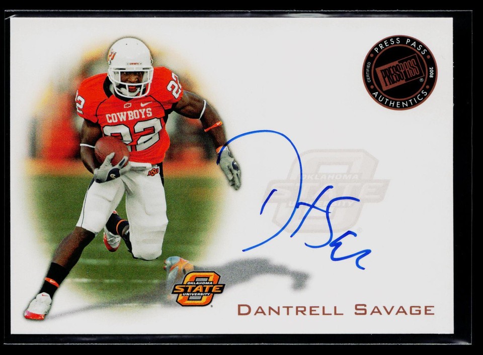 2009 PRESS PASS #PPS-DS DANTRELL SAVAGE AUTO | eBay