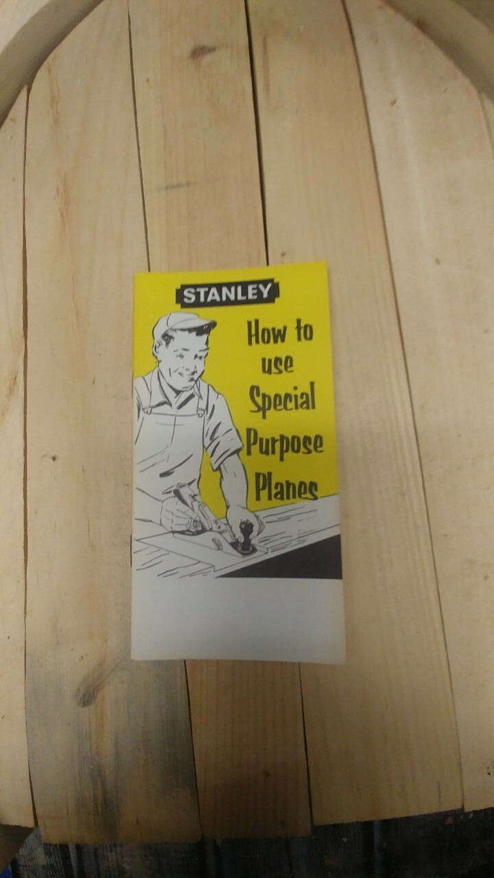 How to Use Special Purpose Planes by Stanley ca. 1957 Vintage Tool ...