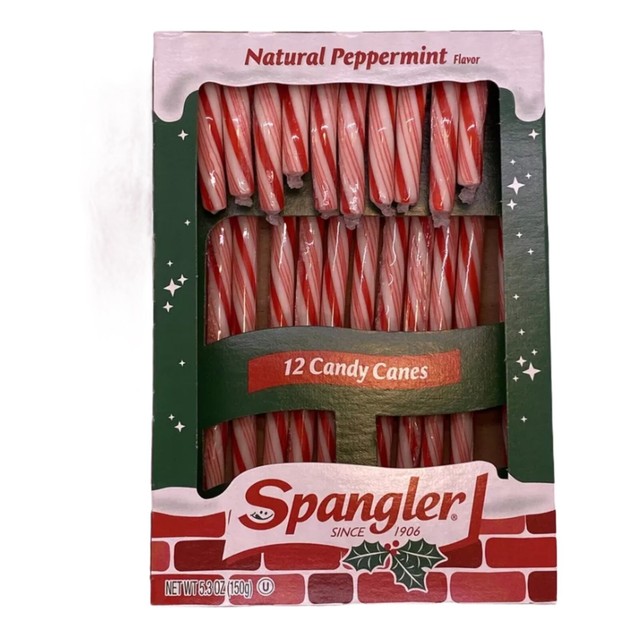 Spangler Natural Peppermint Flavor 4 Boxes 12 Each Full Size Candy ...