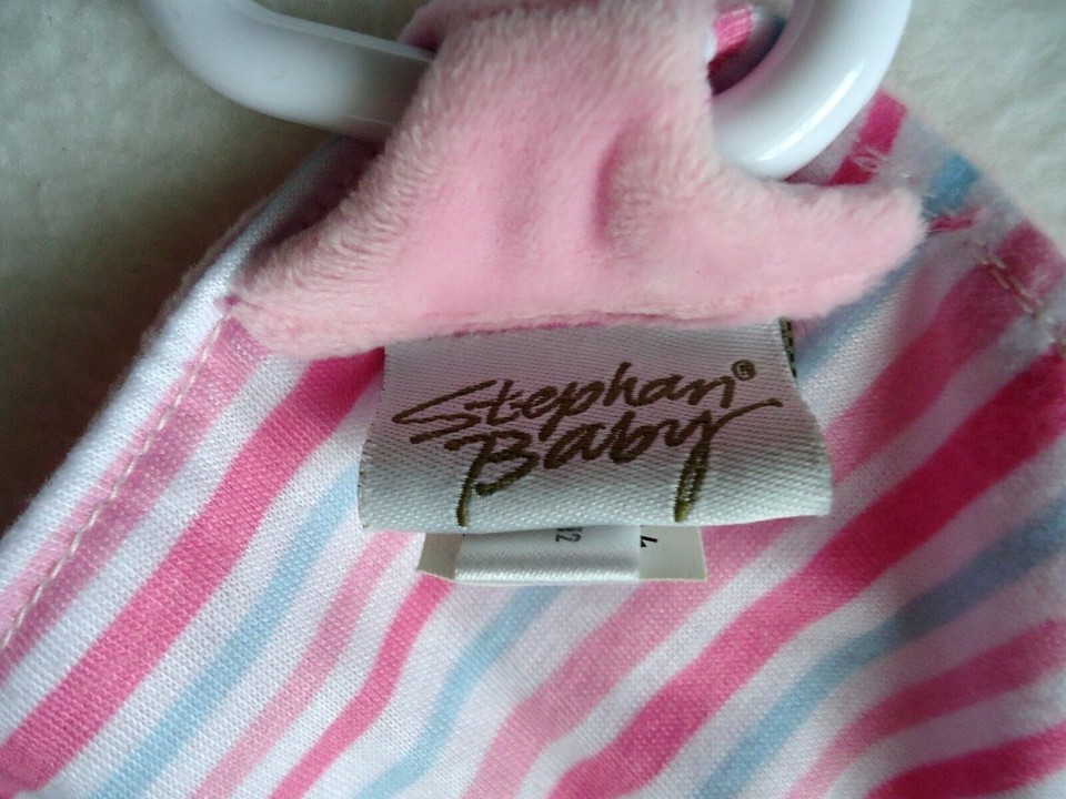 Stephan Baby Fish Lovey Security Blanket Teether Rattle Toy Pink Girl ...