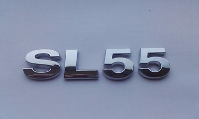 New Chrome 3D Self-adhesive Car Letters badge emblem sticker Spelling ...
