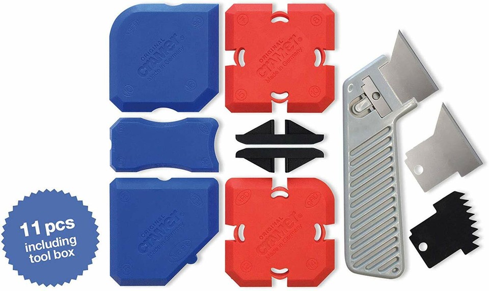 Cramer FUGI 7 Kit 7 Piece Grouting & Silicone Profiling & Applicator ...