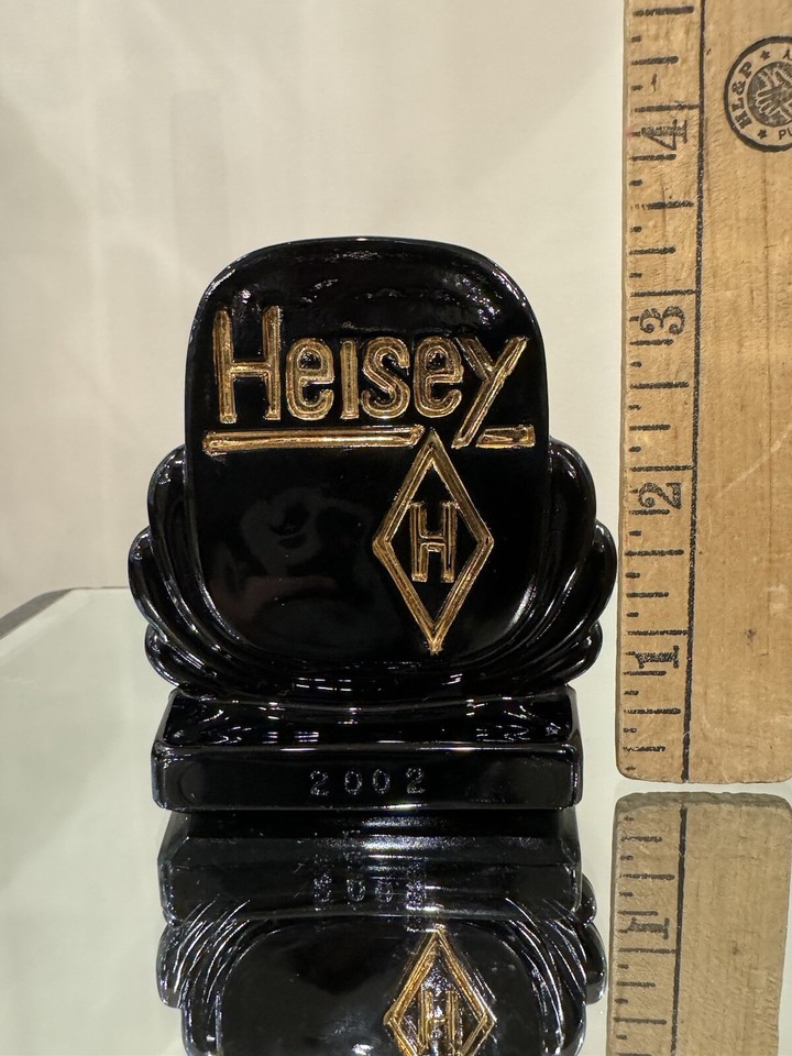Heisey by Mosser Black Cabochon Display Sign | eBay