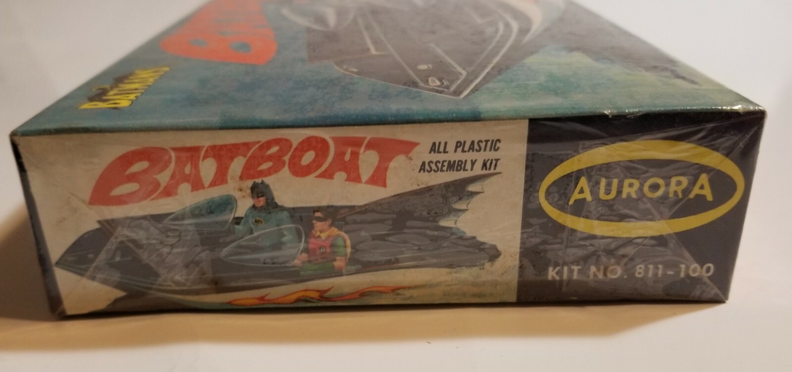 Vintage 1967 Aurora BATBOAT Plastic Assembly Model Kit #811-100 | eBay