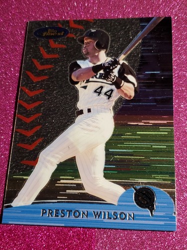 2000 Topps Finest Florida Marlins Baseball #25 Preston Wilson | eBay