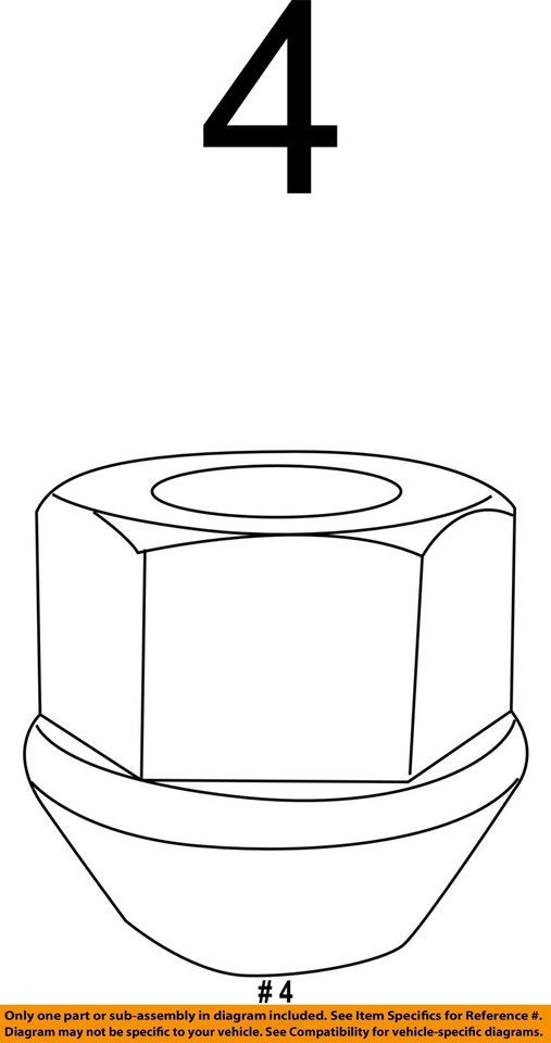 CHRYSLER OEM 11-23 2500,3500,Charger Wheels Wheels-Wheel Nut 6511418AA ...