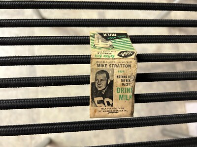 original 1968 MIKE STRATTON BUFFALO BILLS AFL SCHEDULE FULL MATCHBOOK ...
