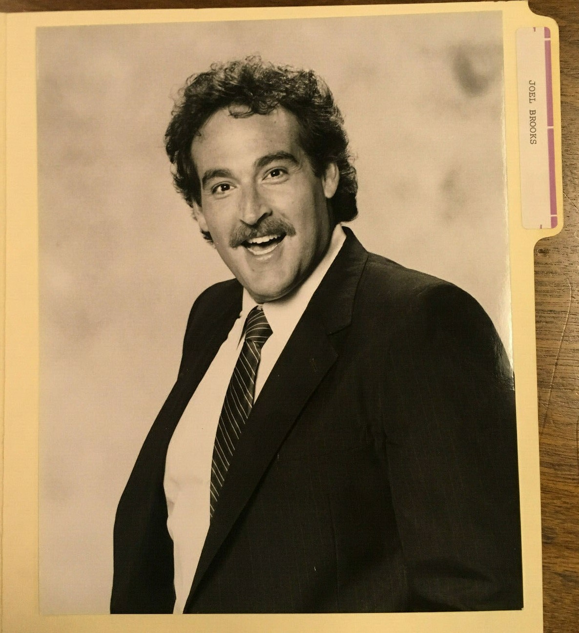 Joel Brooks Press Photo Head Shot Celebrity Vintage Photo | eBay