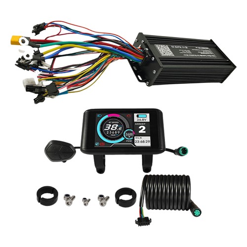 48-72V 1500W-3000W 45A Sine Wave Controller with Colorful LCD Display ...