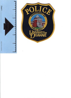 UNIVERSITY OF DELAWARE POLICE PATCH | eBay