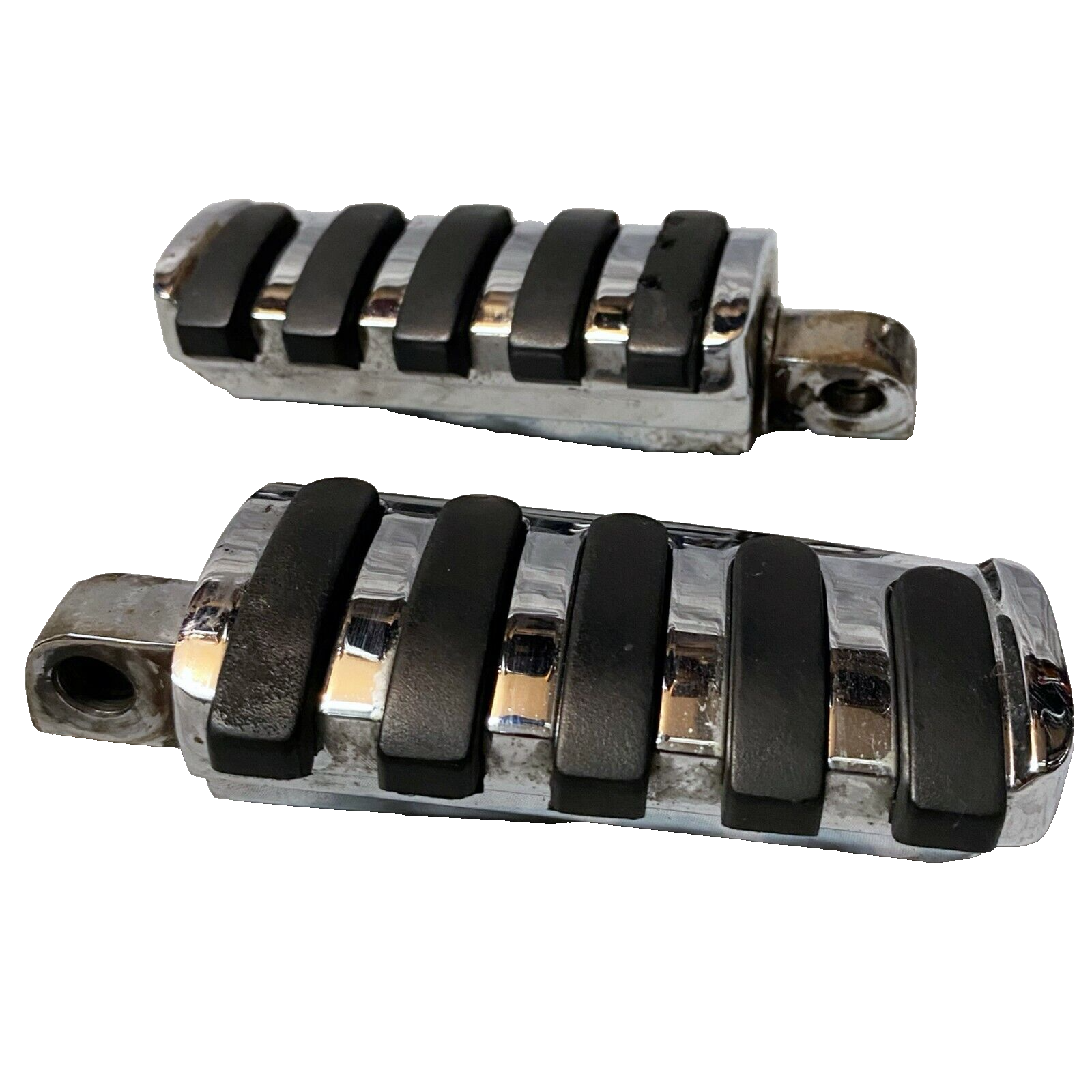 Harley-Davidson Large Airfoil Custom Foot Pegs for Harley w/ Male-Mount ...