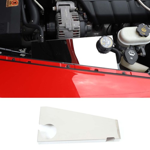 For Corvette C6 2005-13 Steel RADIATOR TANK COVER engine chrome Trim | eBay