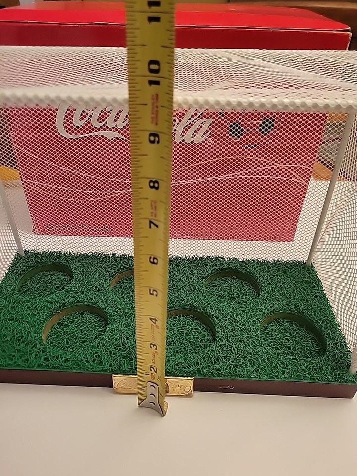 Coca Cola Bottle Rack Soccer Bottle Dynamic Ribbon Device Display 13x10 ...