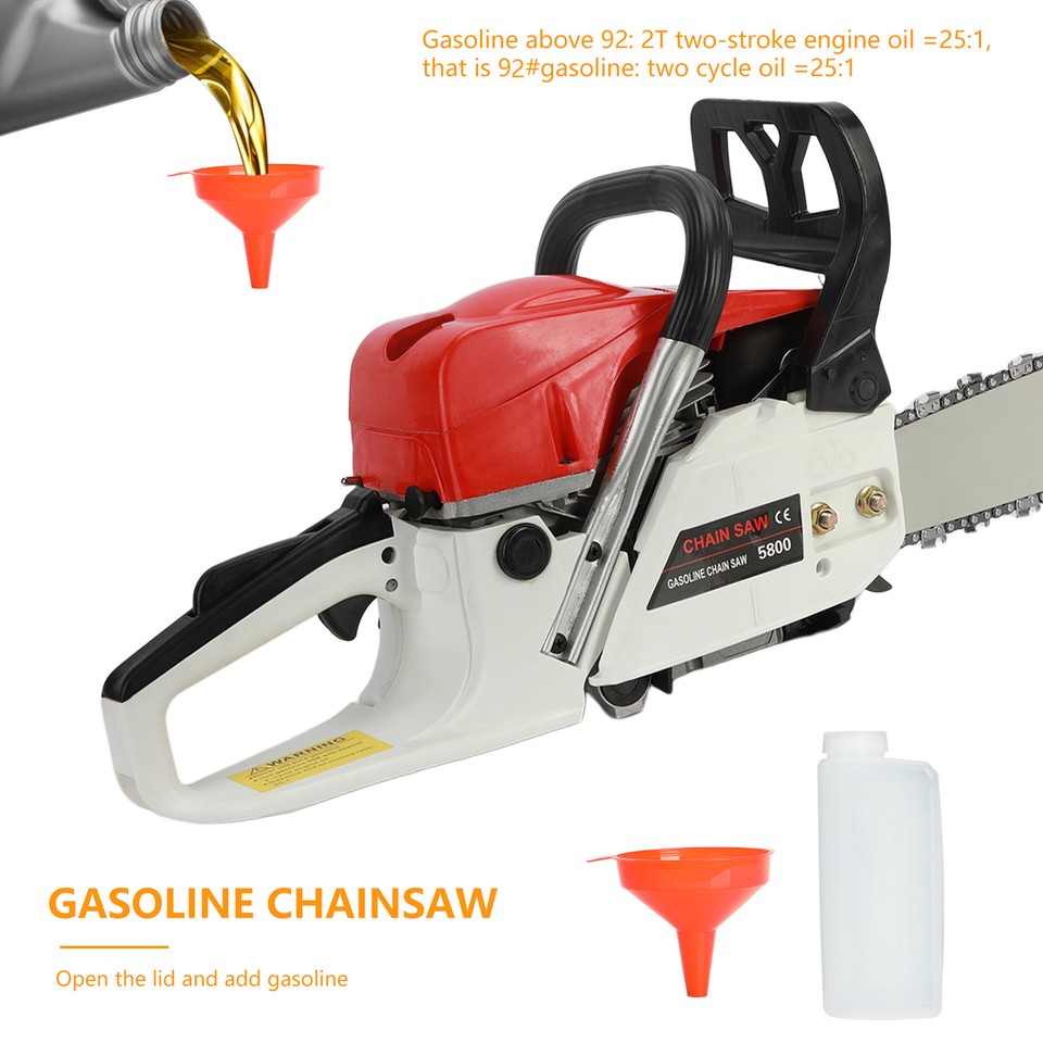 1 Set Gas Chain Saw High Power Rust Resistant Wood Chainsaw for Wood ...