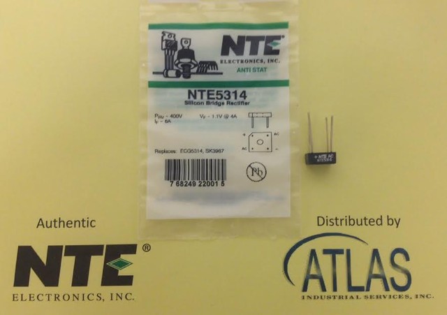 NTE Nte5314 Silicon Bridge Rectifier 400v 8a for sale online | eBay