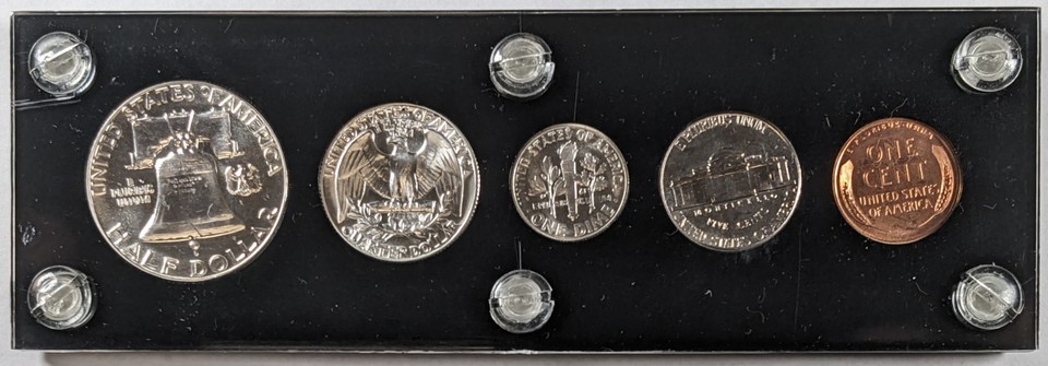 1951 1C-50C Silver Proof Set In Capital Holder | eBay