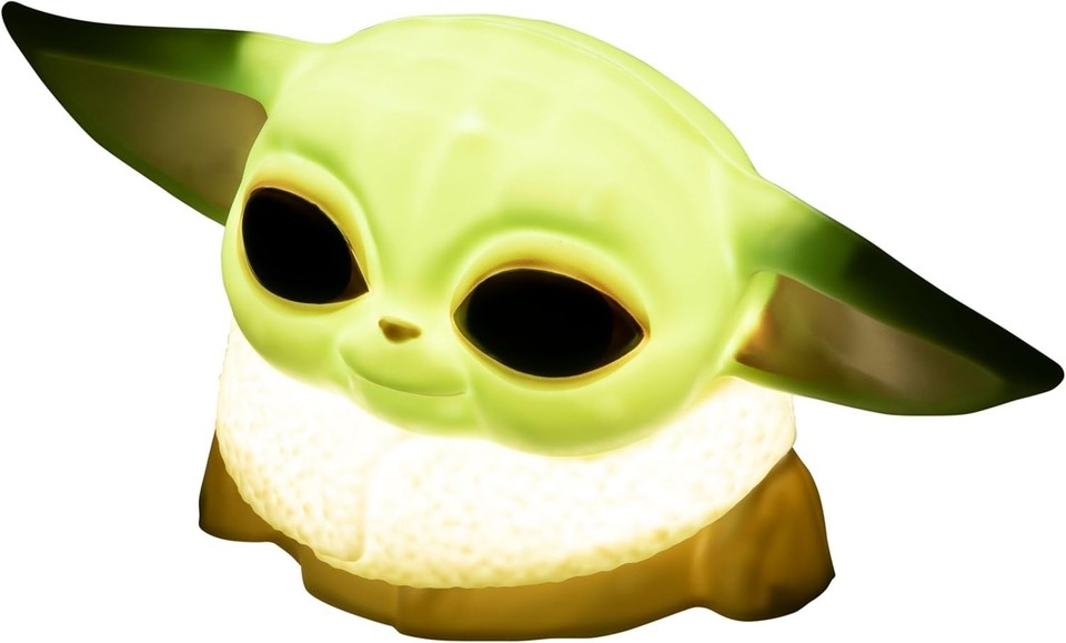 Official Baby Yoda Desk Lamp - Colour Changing Grogu Light for Star ...